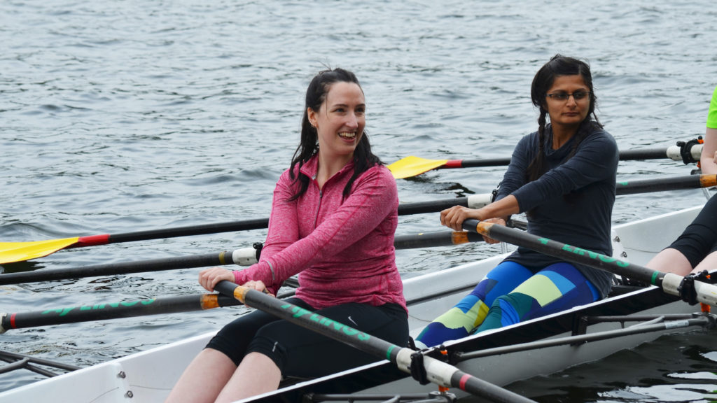 Smiles and Laughs at Explore Series - British Rowing