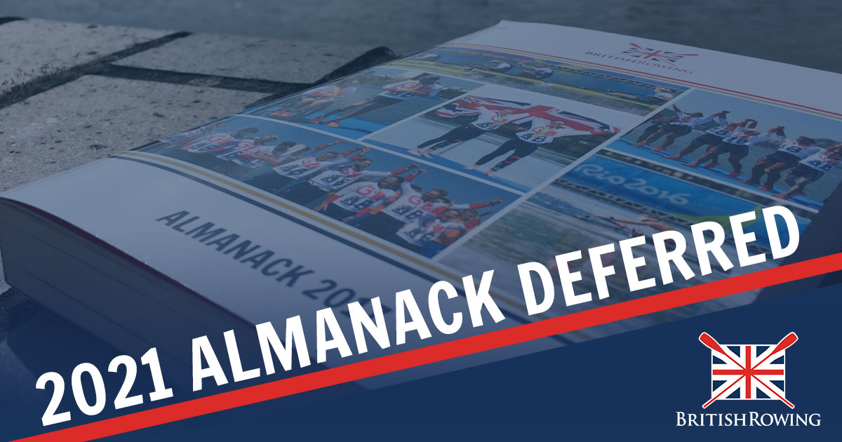 2021 Almanack deferred - British Rowing