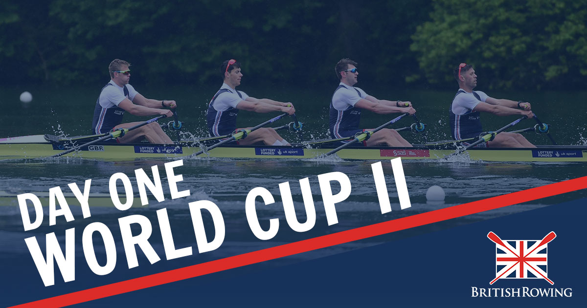 All Great Britain crews progress at World Rowing Cup II - British Rowing