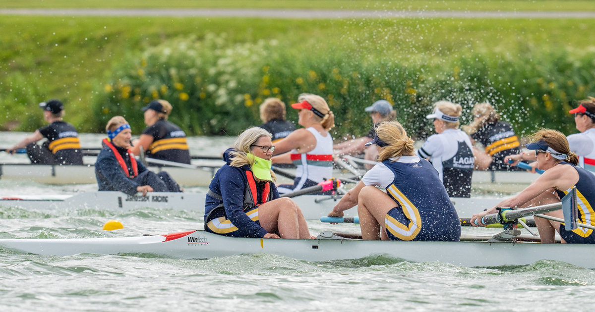 Masters rowers put training to the test at Nottingham - British Rowing